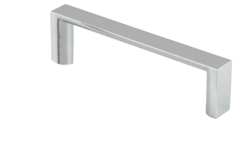 160mm Margo Polished Chrome D-Square Handle Pulls